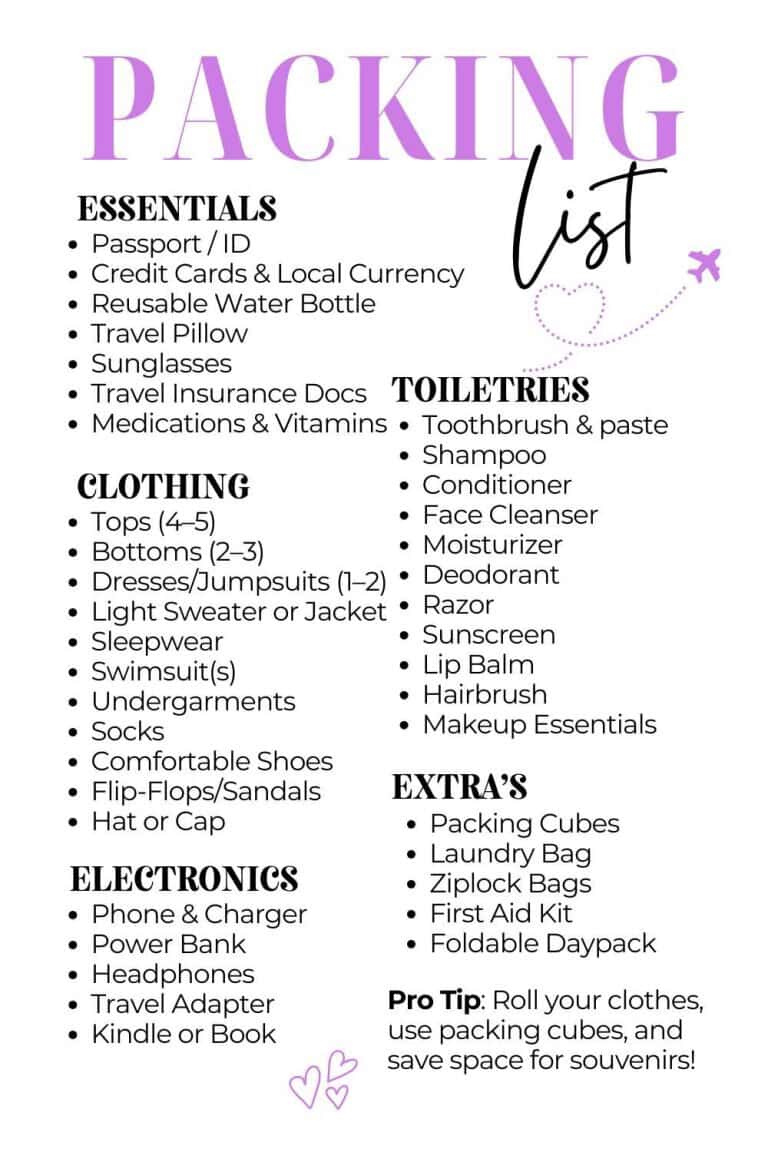 ️ 50+ Best Packing Tips & Travel Essentials You Need!