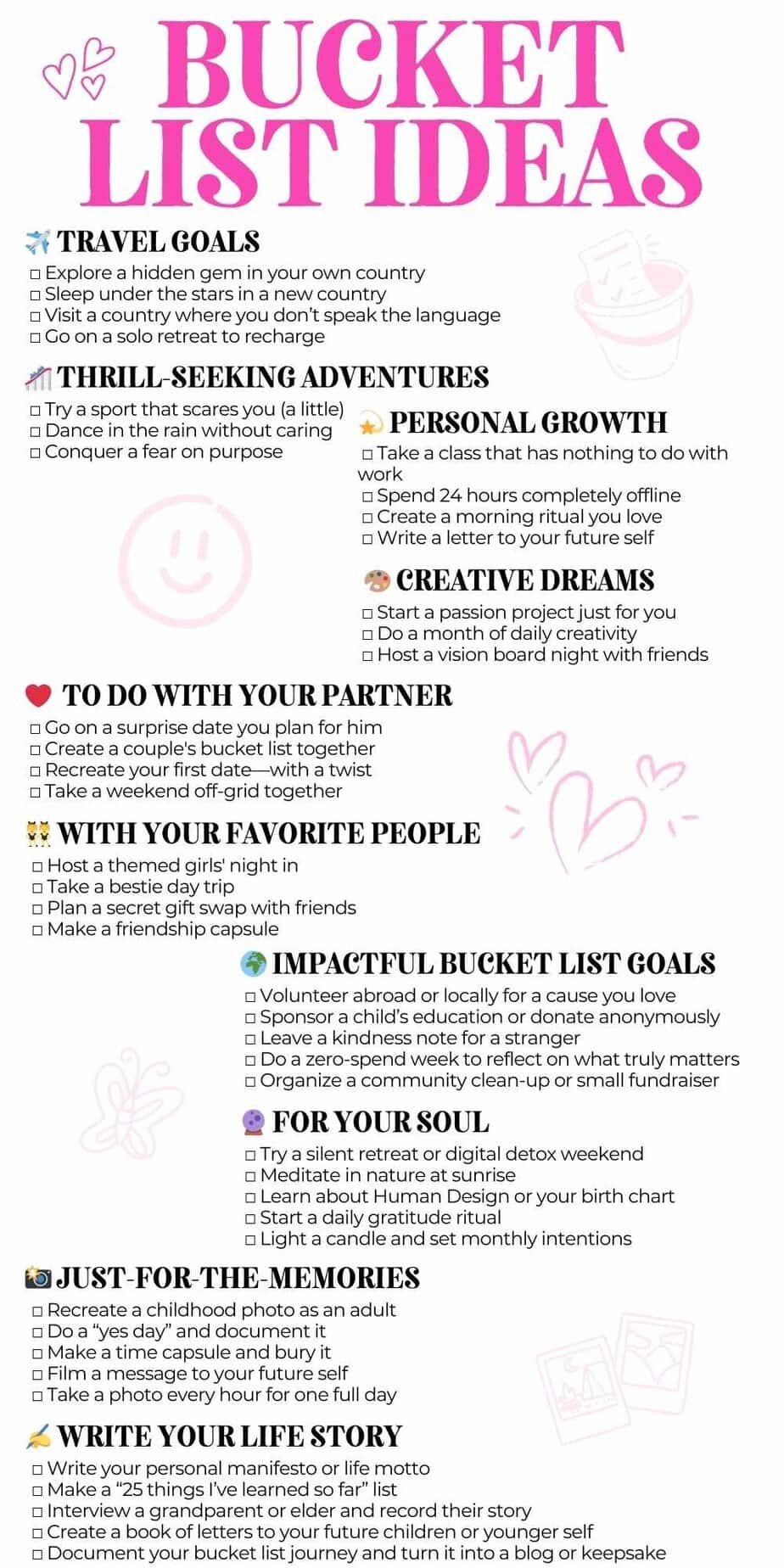 Bucket List Ideas You’ve Never Thought Of (But Should Try!)