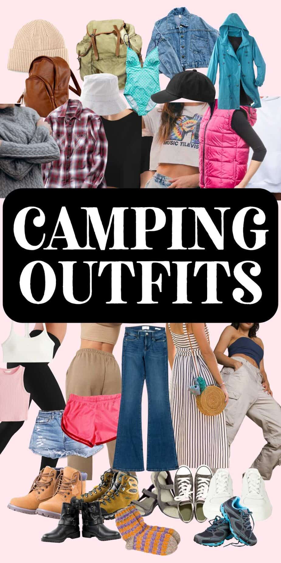 Camping Outfits for Women: Cute, Comfy & Practical Looks - Made For ...