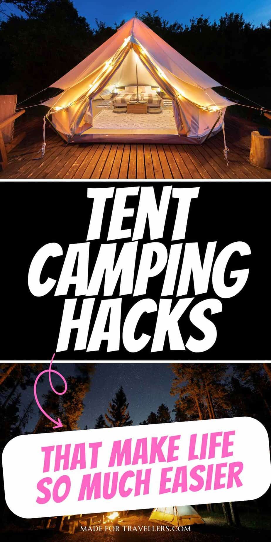 33 Genius Camping Hacks You Wish You Knew Sooner - Made For Travellers