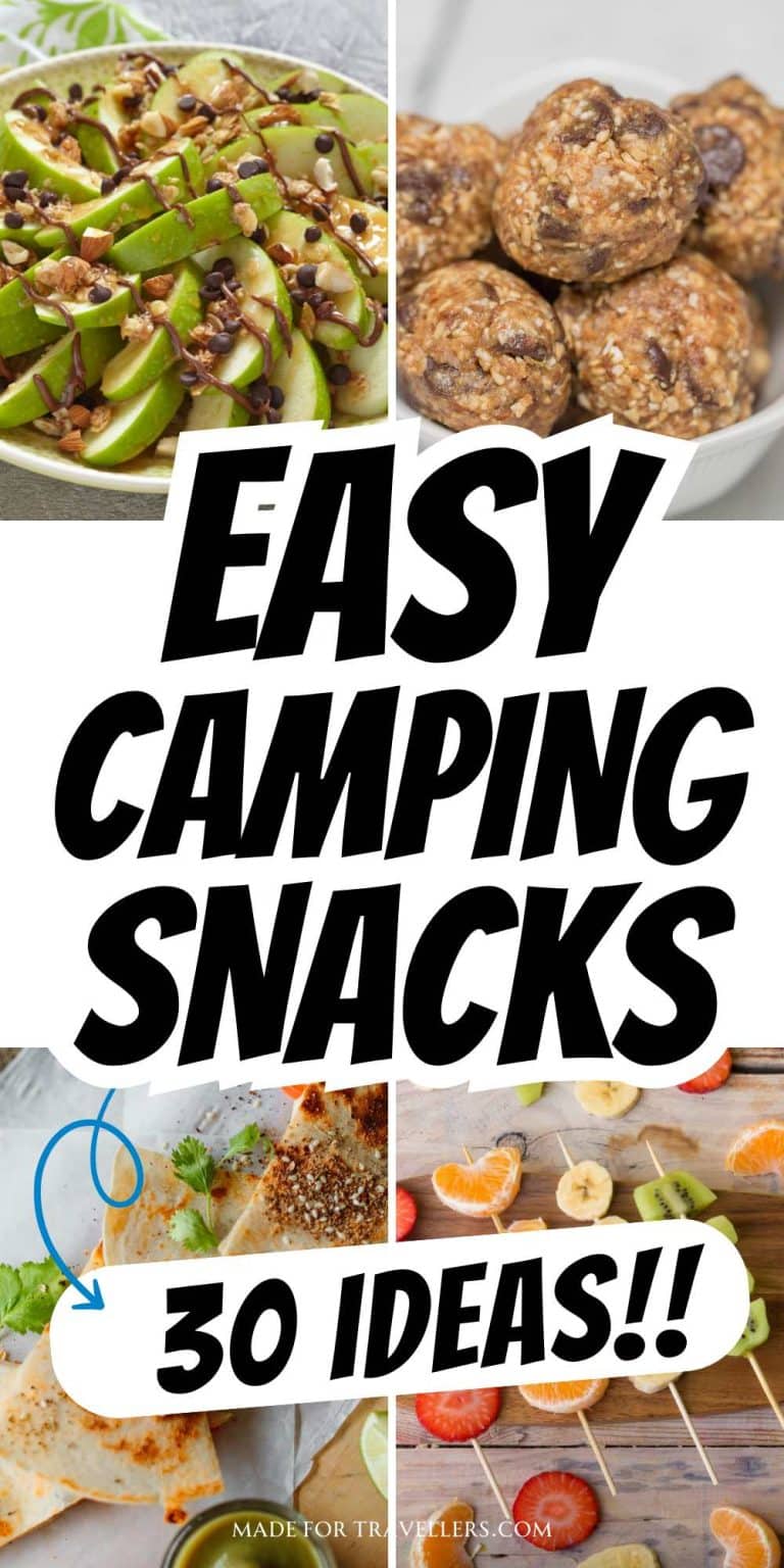 30 Easy Camping Snacks You Can Make in Minutes