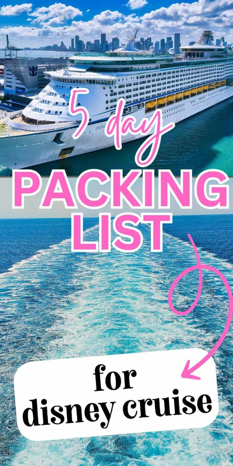 Ultimate Disney Cruise Packing List to Pack Like a Pro!