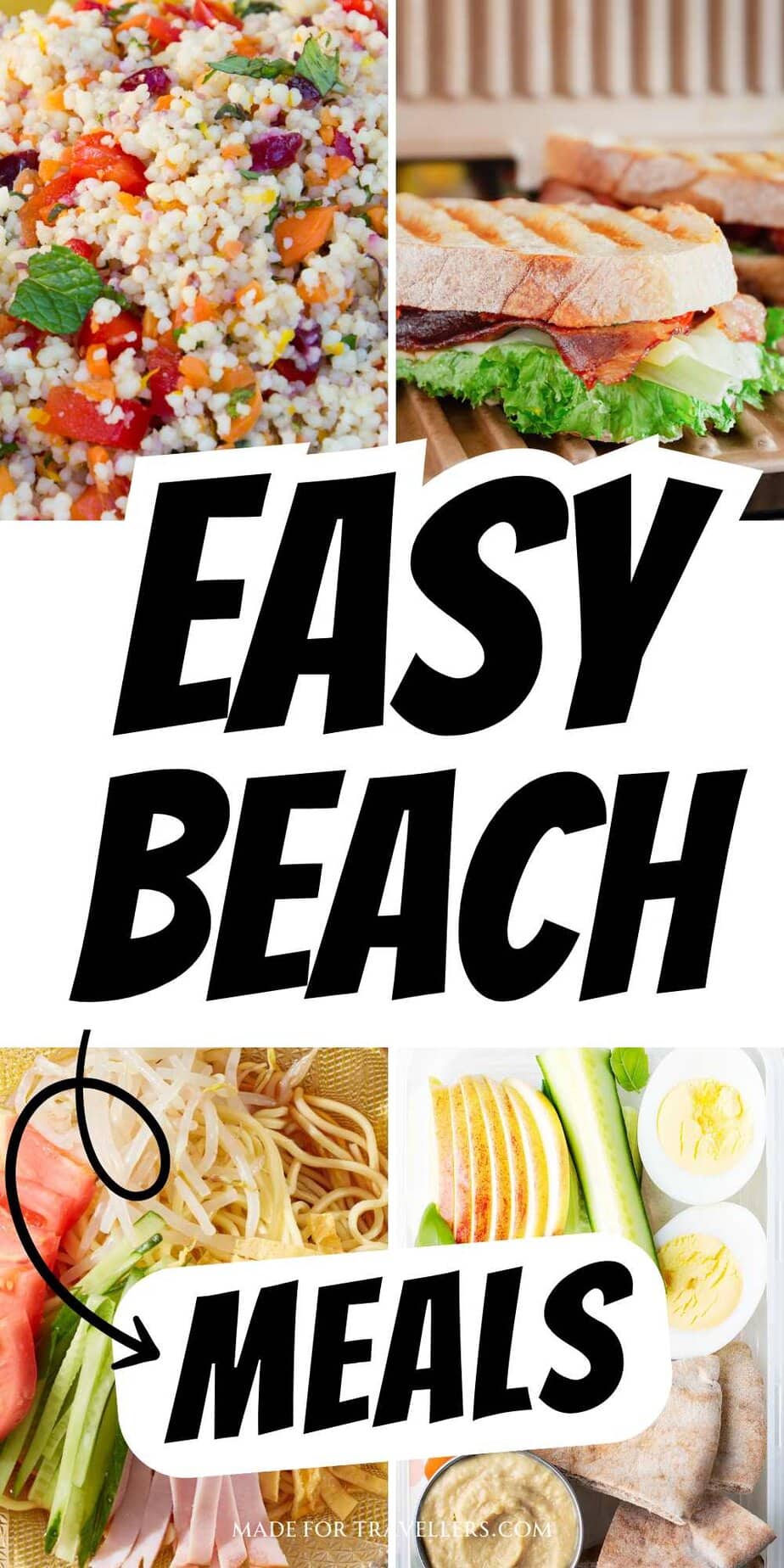 Tasty Beach Food That’s Perfect for Sandy Days 🍓 - Made For Travellers