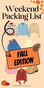 The Only Weekend Packing List Formula You Need