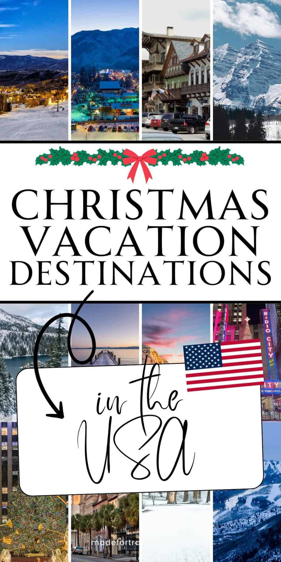 The 10 Best Christmas Road Trip Ideas in the USA 🇺🇸