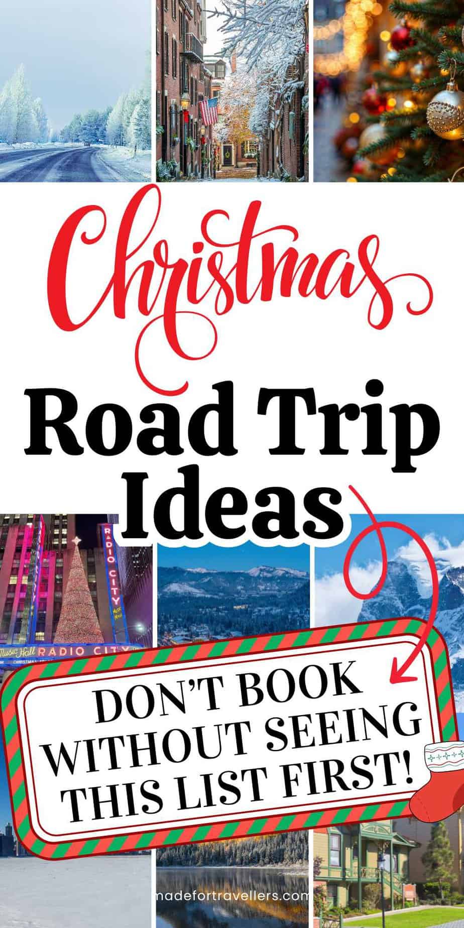 The 10 Best Christmas Road Trip Ideas in the USA 🇺🇸