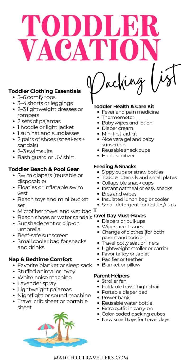 All Inclusive Packing List for Kids You’ll Be Glad You Found 🌞